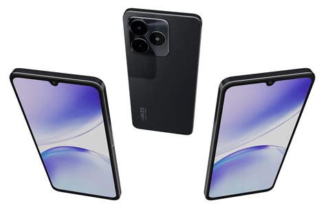 Realme Narzo N53 Black 3d Model By Rever Art