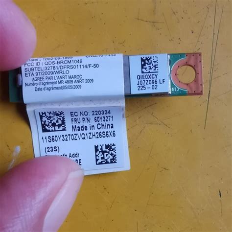 Jual Modul Bluetooth Lenovo Thinkpad T X T Original Kota Tanjung Pinang Neo Comp