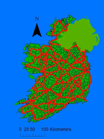 Arcgis Desktop Create A Field Indicating If The Polyline Intersects The Shapefile Boundaries