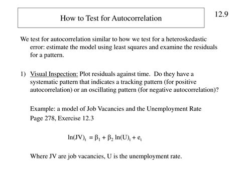 Ppt Autocorrelation Powerpoint Presentation Free Download Id 290417