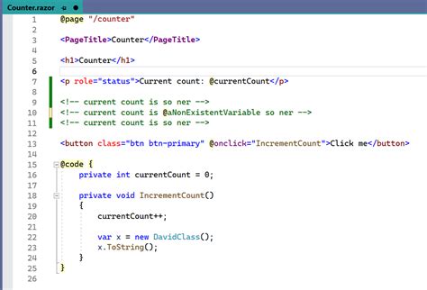 Classification Inside Html Comments In Razor Files Is Incorrect