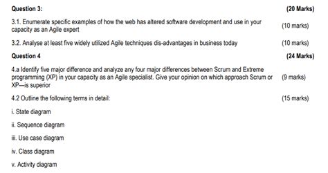 Solved 3 1 Enumerate Specific Examples Of How The Web Has