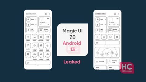 Magic Ui 7 0 Android 13 Feature And Design Leaked Huawei Central