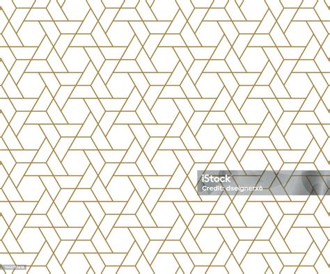 Geometric Line Grid Vector Pattern Illustration Stock Illustration Download Image Now