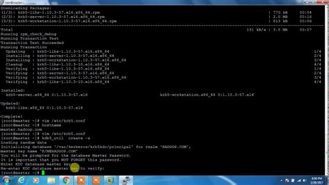 Part1 Authentication With Kerberos Instllation Of Mit Kerberos Youtube