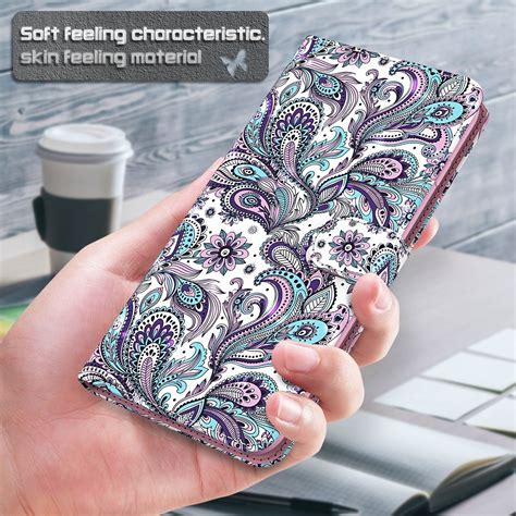 For Xiaomi Redmi Note Pro G Global D Painting Pattern Leather Phone Case Swirl Pattern