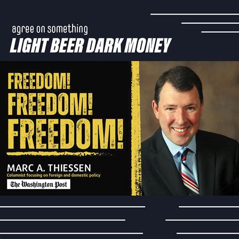 Ep 199 Marc Thiessen And Aei Engage Trump Light Beer Dark Money