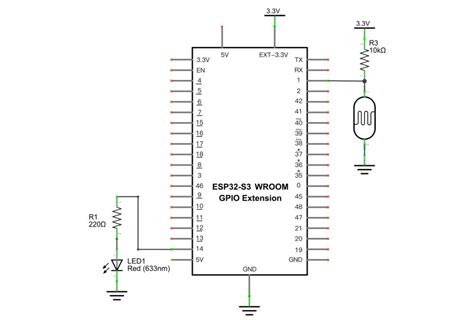 【花雕学编程】arduino动手做（232） esp32 s3 cam读取光敏电阻的模拟值自动随环境调节led的亮度 makelog 造物记