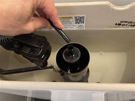 This Connection Doesnt Fit In The Overflow Tube Is There A Problem