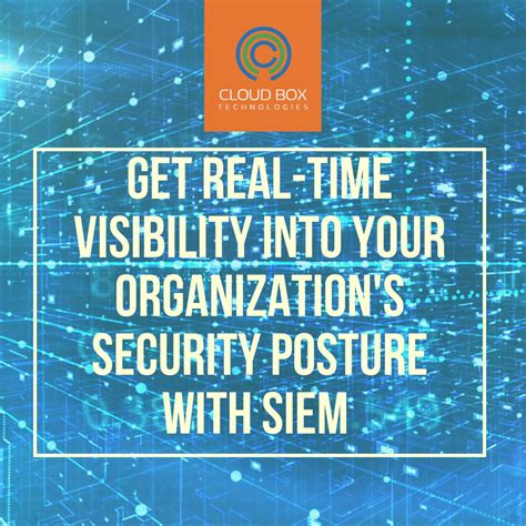 Cloud Box Technologies Llc On Linkedin Siem Cybersecurity Awareness Cloudboxtechnologies