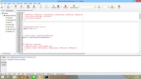 Cara Membuat Kalkulator Sederhana Di Java Geany Viona