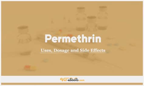Permethrin Dose For Dogs And Cats Vet Drugs List