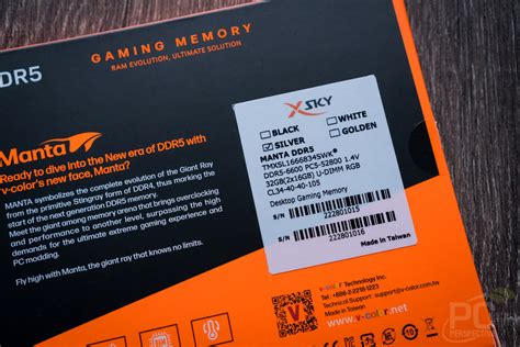 V Color Manta Xsky Rgb Ddr5 6600 Cl34 Memory Review Pc Perspective