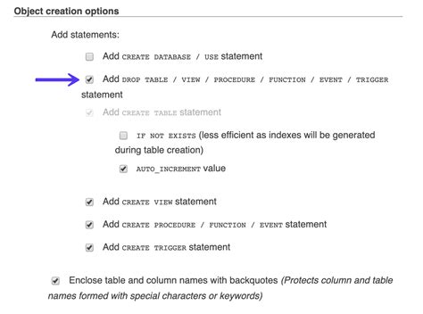 Come Effettuare Il Backup Del Database MySQL Con PhpMyAdmin