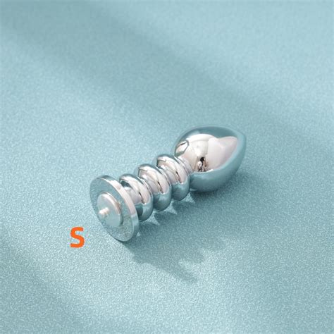 Sml Electric Shock Metal Butt Plug Electric Shock Penis Cock Ring Stimulation Prostate Massage