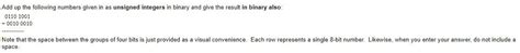 Solved Add Up The Following Numbers Given In As Unsigned Chegg