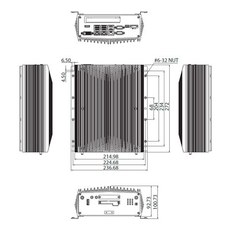 Nise 3800e Industrial Mini Fanless Pc