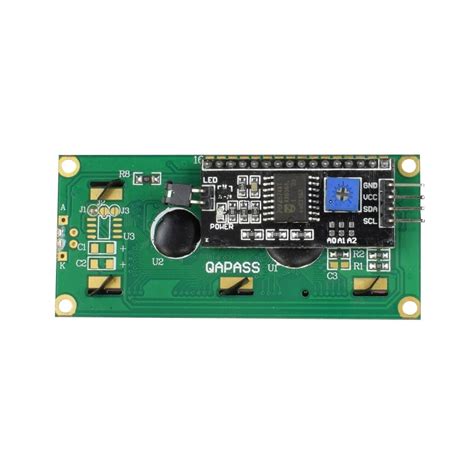 X Display With I C Back Blue LCD Iduino