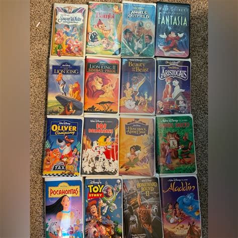 Media Classic Disney Vhs Poshmark