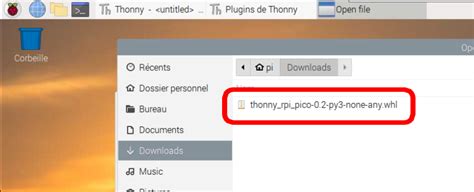 Utiliser Le Raspberry Pi Pico Avec Thonny Et Micropython Framboise 314 Le Raspberry Pi à La