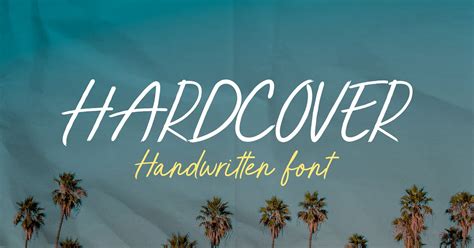 Hardcover Script Handwritten Font Script And Handwritten Ft Font And Branding Envato Elements