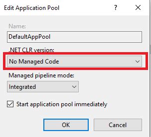 Iis Deploying Asp Net Core 3 1 Websites With Windows Server Core 2019
