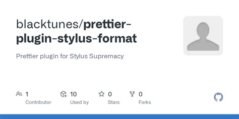 Github Blacktunesprettier Plugin Stylus Format Prettier Plugin For Stylus Supremacy