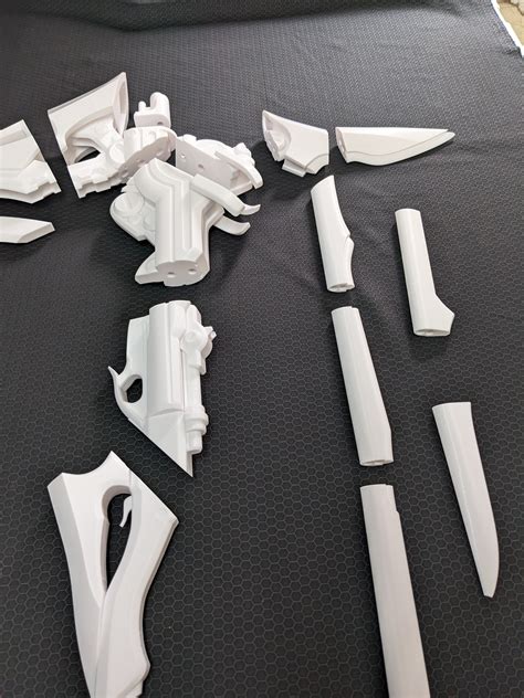 Seele Scythe Digital 3d Model Files And Physical 3d Printed Kit Opti Kosplayit