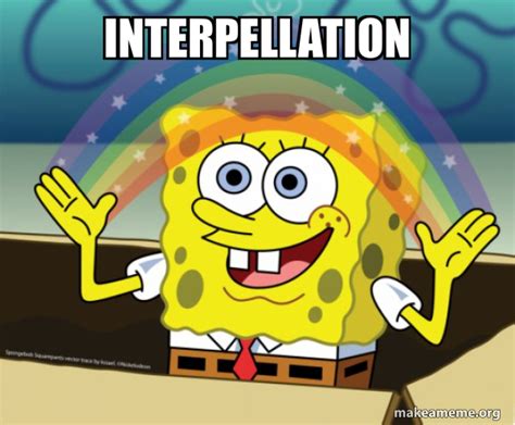 Interpellation Rainbow Spongebob Meme Generator Interpellation Rainbow Spongebob Meme Generator