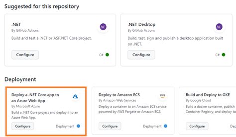 How To Deploy A C Console App To Azure App Service Using Github Actions Stack Overflow