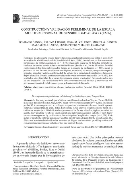 Pdf Development And Preliminary Validation Of The Multidimensional