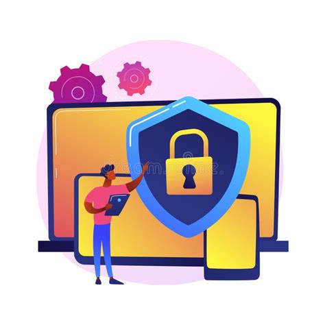 General Data Protection Regulation Vector Concept Metaphor Stock Vector