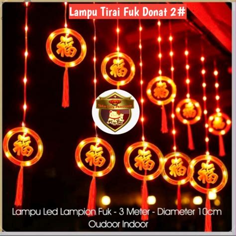 Jual Lampu Tirai Imlek Fuk Lampu Led Tirai Fuk Lampu Kelap Kelip