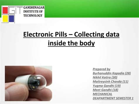 Electronic Pills Pptx