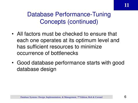 Ppt Maximizing Database Performance Tuning Strategies And Optimization