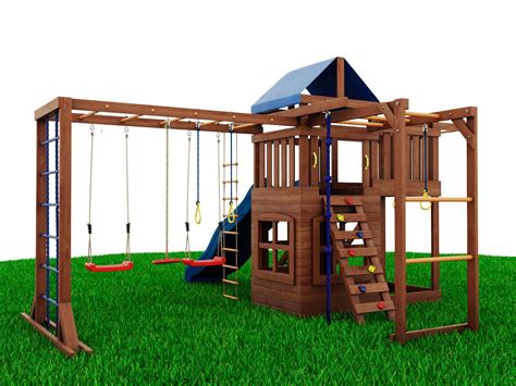 Детская площадка Timber Fort Premium A19 - Timber Fort