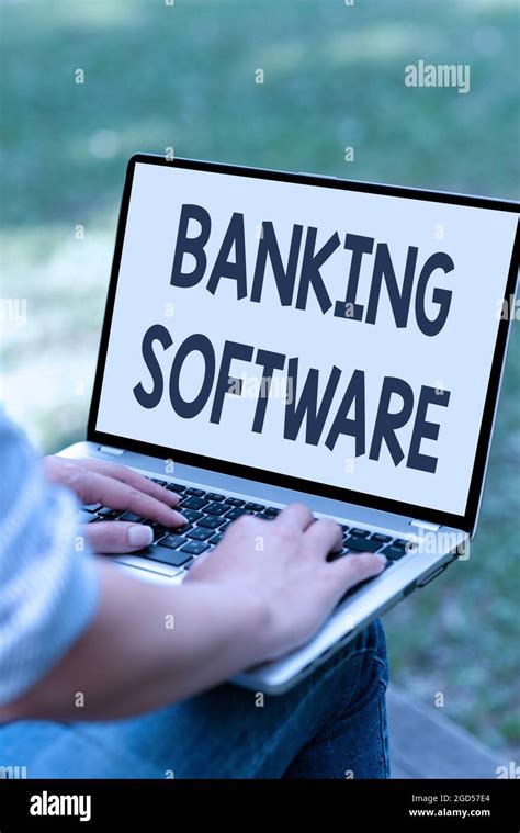 Text Showing Inspiration Banking Software Business Concept Typically Refers To Core Banking