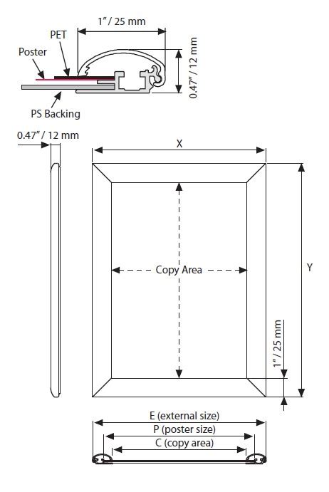 Security Frames 1 Mt Displays