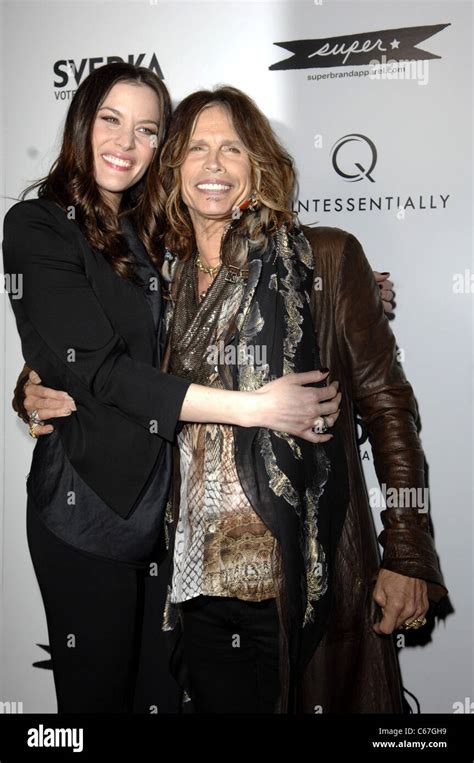 Liv Tyler Steven Tyler At Arrivals For Super Premiere The Egyptian