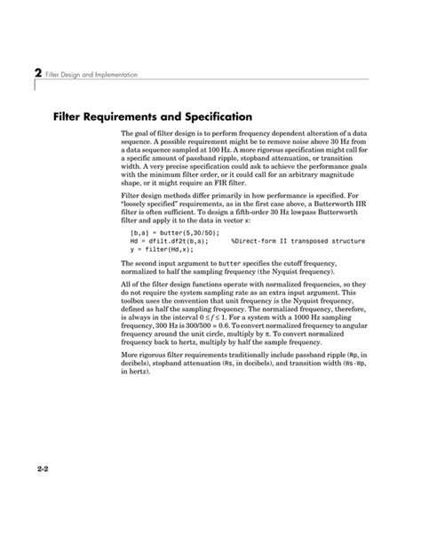 Matlab Filter Design And Implementationpdf Matlab Filter Design And Implementationpdf