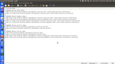 Anyone Know How To Reset Sourcelist Ask Ubuntu