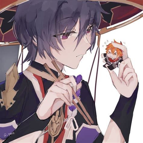 Pin By Ruskapins On Genshin Impact Friend Anime Character Art Dark Art Illustrations