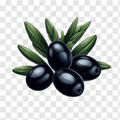 깊은 배경에 예술적으로 배열된 무성한 잎이 있는 광택이 나는 검은 올리브 잎이 무성한 윤기 나는 블랙 올리브 짙은 검정색 배경에 예술적으로 배열됨 올리브 가지 Png