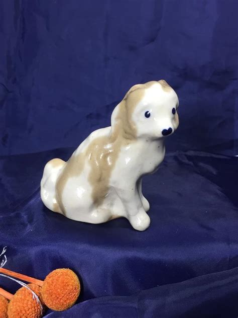 Статуетка собачка мила двірняжка фігурка н1055 вінтаж майоліка до вашої