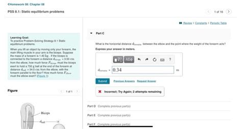 Solved Pss 81 Static Equilibrium Problems 1 Of 16