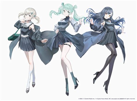 Hatsune Miku Shiraishi An Azusawa Kohane And Vivid Bad Squad Miku