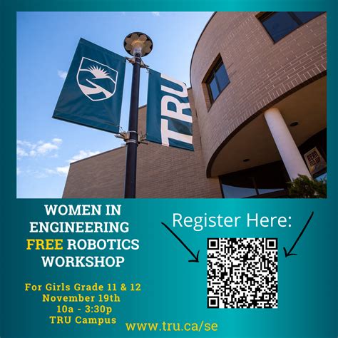 Women In Engineering Free Robotics Workshop Grade 1112 Vss Student