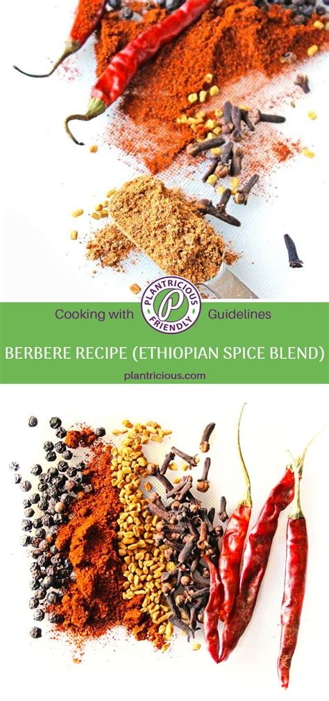 Berbere Recipe Ethiopian Spice Blend Rhubarbarians Recipe Seasoning Recipes Berbere
