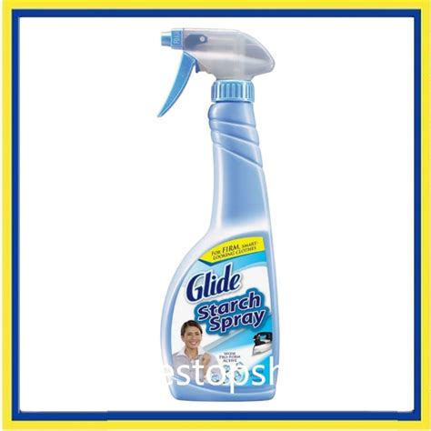 Glide Ironing Aid Powder Pure Starch Spray 500ml Shopee Philippines