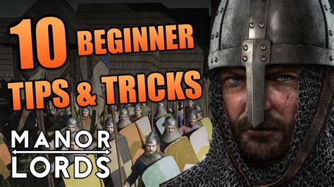 Manor Lords Guide 10 Beginner Tips And Tricks Latest Update Youtube